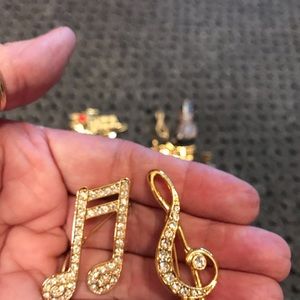 No brand | Jewelry | Vintage Music Pins | Poshmark